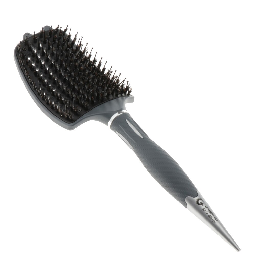 Soft Nylon Pins Cushioned Paddle Brush for Detangl... – Grandado
