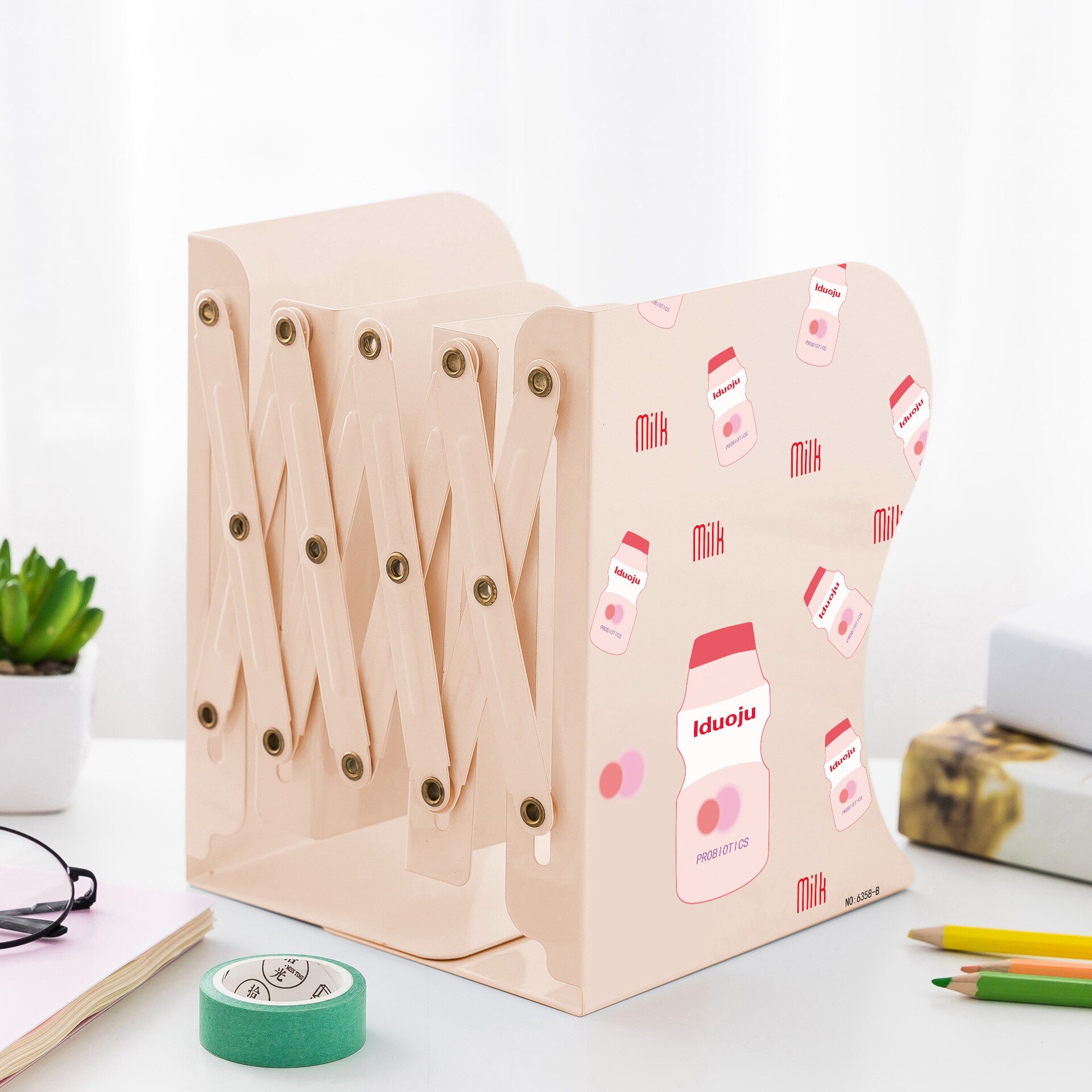 Cartoon Metalen Notebook Rack Elastische Verstelba... – Vicedeal