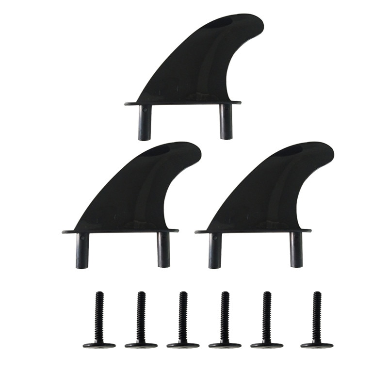 Surf FCS Soft Fin Black SUP Board Fins Surfing FCS... – Grandado