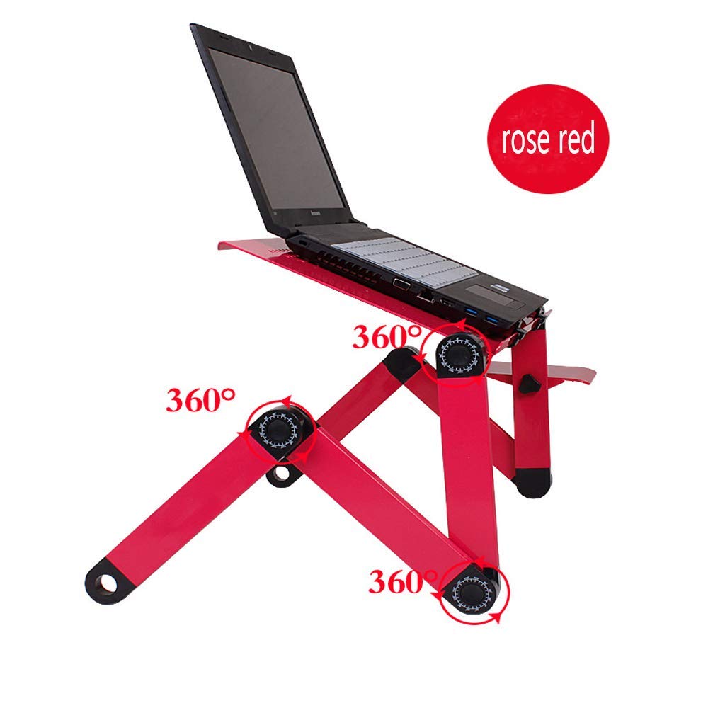 360 degree Adjustable Laptop Table Ergonomic Alumi... – Grandado