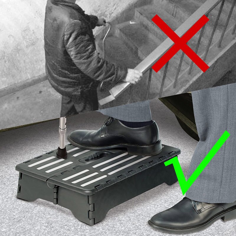 Portable Folding Step Non-Slip Plastic One Step St... – Vicedeal
