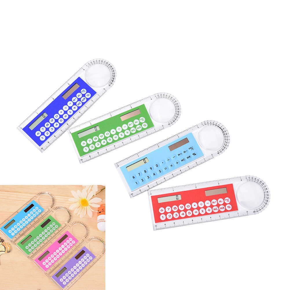 Multifunction Student Ruler Calculators Cute Color... – Grandado