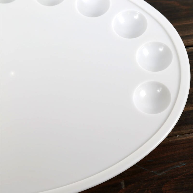 9 Wells Plastic Palet Art Verf Levert Plastic Teke... – Vicedeal