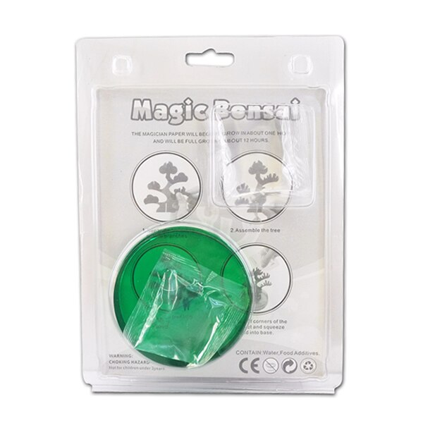 14x13cm Visual DIY Green Magic Growing Paper Bonsa... – Grandado