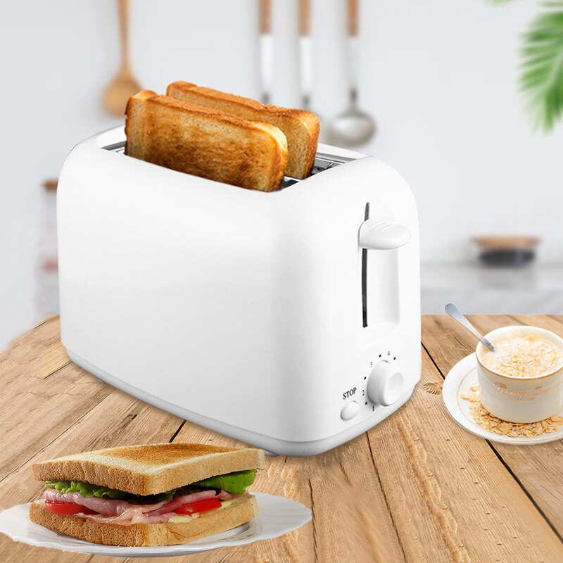 Electric toaster for two toast slot . 750W Defrost... – Vicedeal