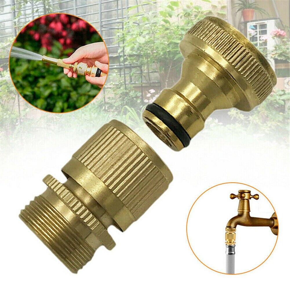 Garden Hose Threaded Quick Connect Water Pipe Conn... – Vicedeal