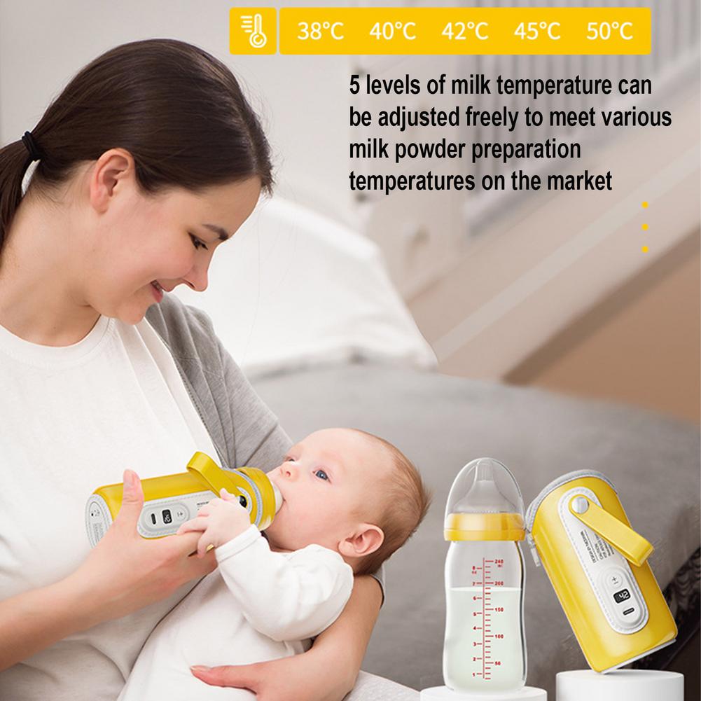 Baby Bottle Warmer Portable Milk Bottle Warmer 5 S... – Vicedeal