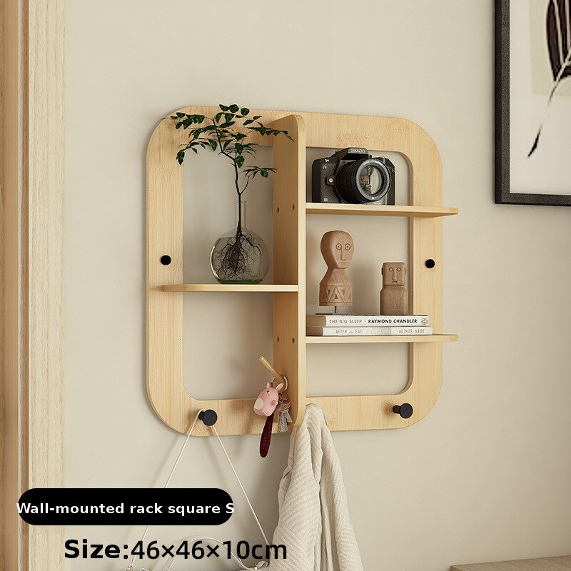 Bamboe Muur Opslag Rekken Hanger Decor Thuis Haken... – Grandado