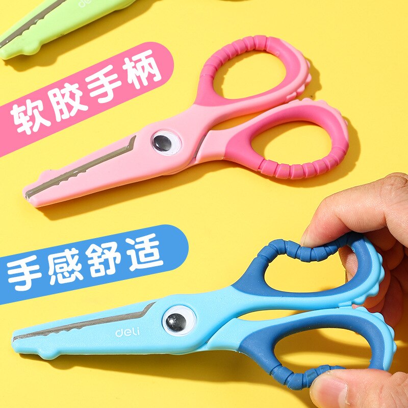 Deli Child Safety Crocodile Scissors Kindergarten ... – Vicedeal