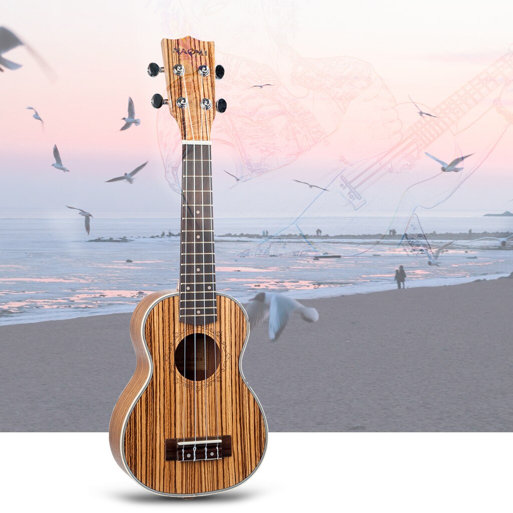 Ukulélé 21 ukulélé guitare acoustique Ukelele Zebr... – Grandado