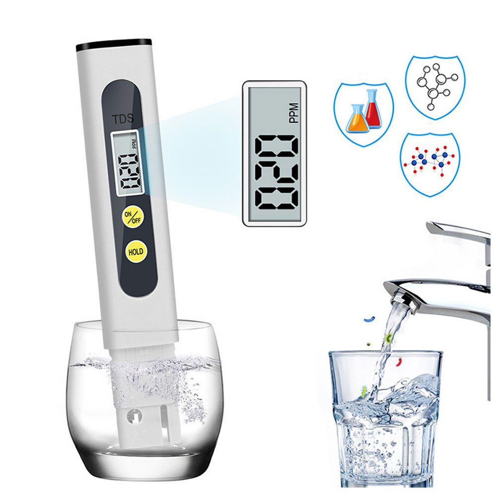 TDS Meter Water Tester Automatic Calibration Teste... – Grandado