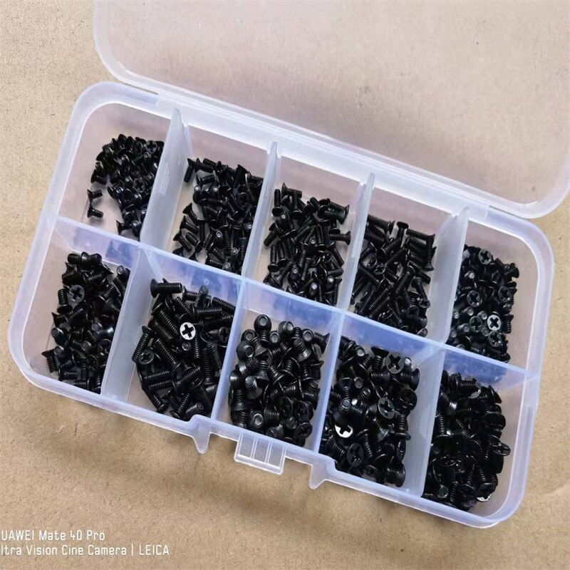 250Pcs/500Pcs M2 M2.5 M3 DIN965 Km Schroef Platte ... – Grandado