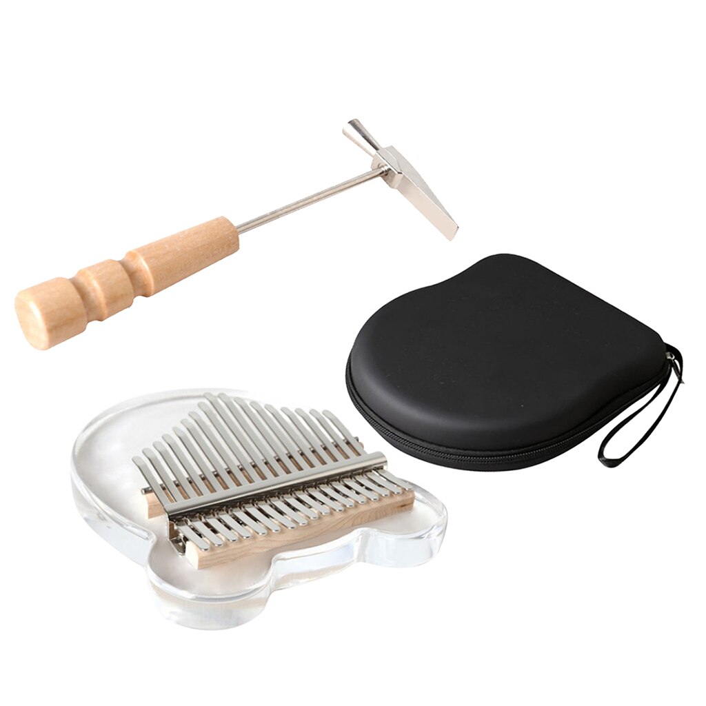 17 Keys Kalimba Marimba, Acrylic Finger Thumb Pian... – Vicedeal