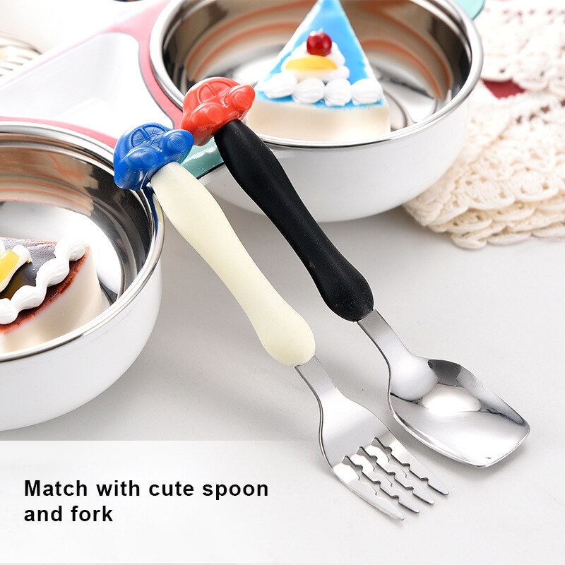 Divided Plates For Kids Cartoon Car Shape Divided ... – Grandado