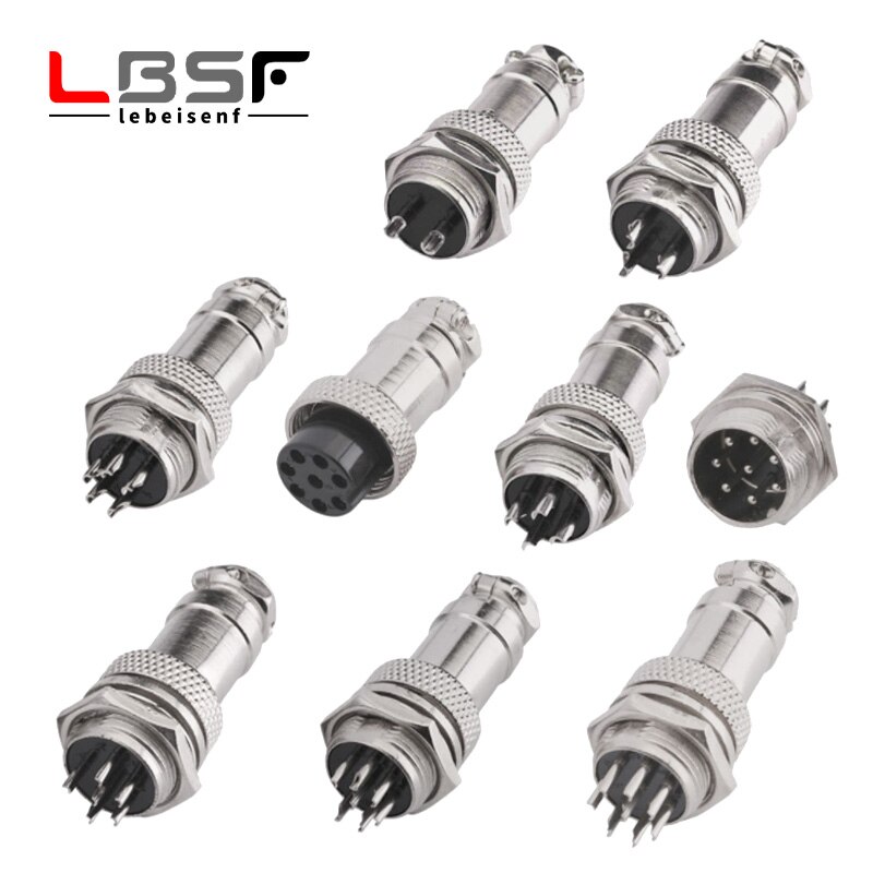 GX16-2/3/4/5/6/7/8/9 core/pin aviation socket avia... – Grandado