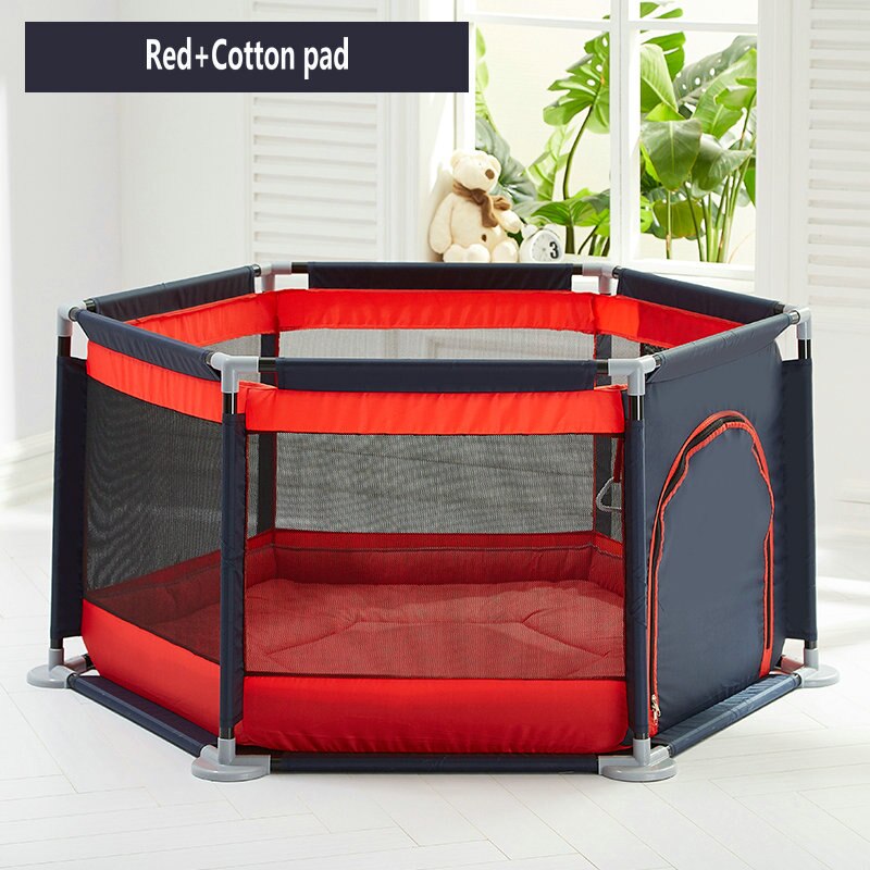 Baby Playpen Fence Safety Barrier For 0-6 Years Ki... – Grandado