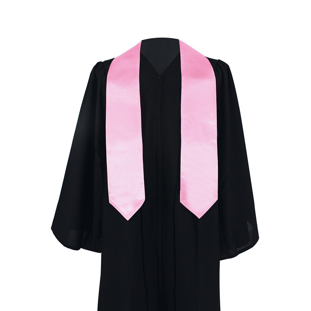 Graduationmall Adult Graduation Plain Stole Satin ... – Grandado