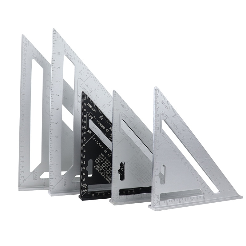 Aluminum Alloy Triangle 90 Degrees 45 Degrees Metr... – Grandado