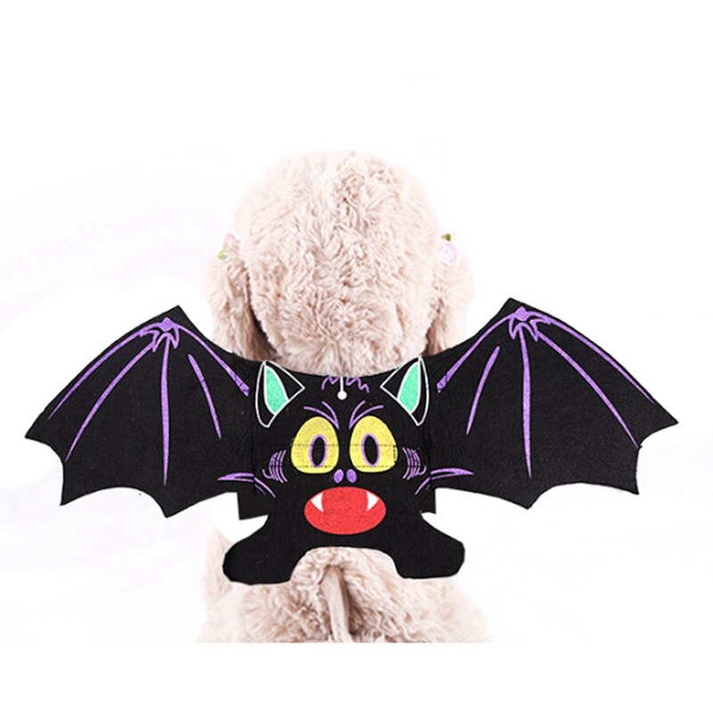 Funny Halloween Dog Clothes Bat Wings Winter Costu... – Vicedeal