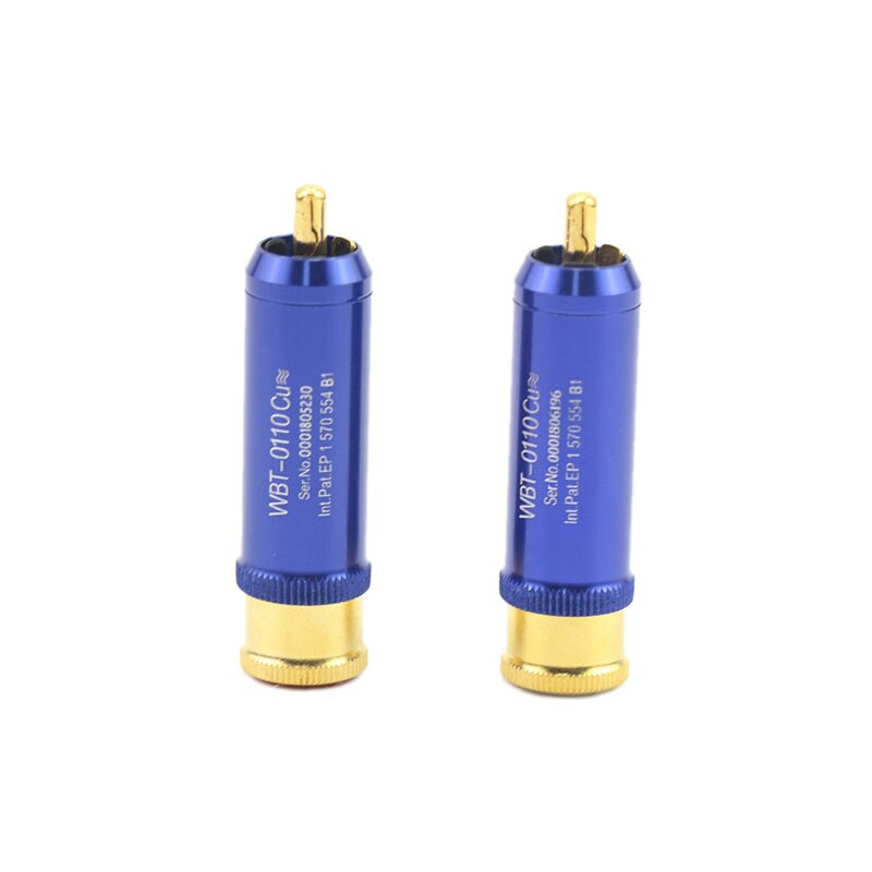 Silver color 0110CU gold-plated speaker power ampl... – Vicedeal