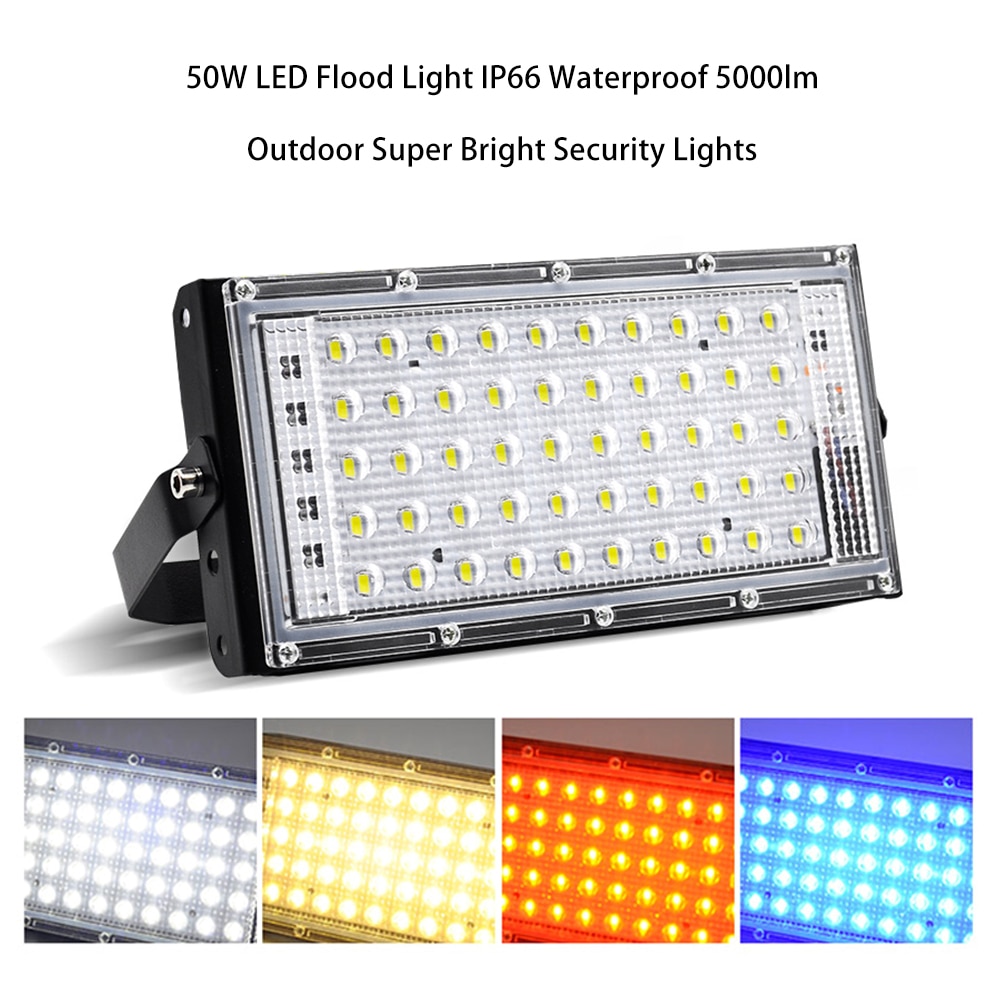 LED Security Floodlight 50W Flood Lights Indoor Ou... – Vicedeal