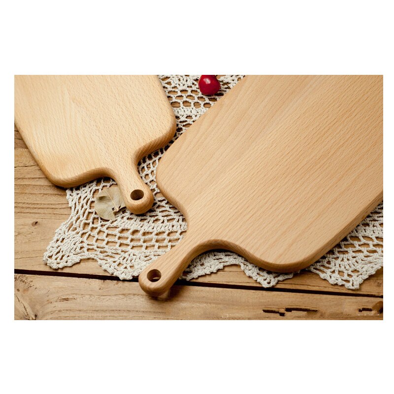 Wooden Beech Wood Pastry Chopping Cheese Cutting B... – Grandado