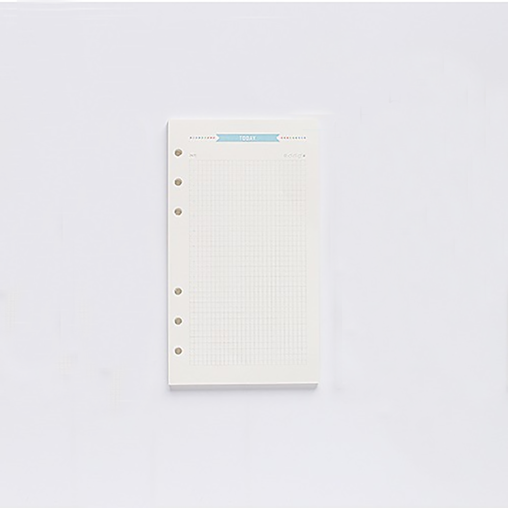 40 Sheets A5/A6 6 Ring Binder Refills Notebook Inn... – Vicedeal