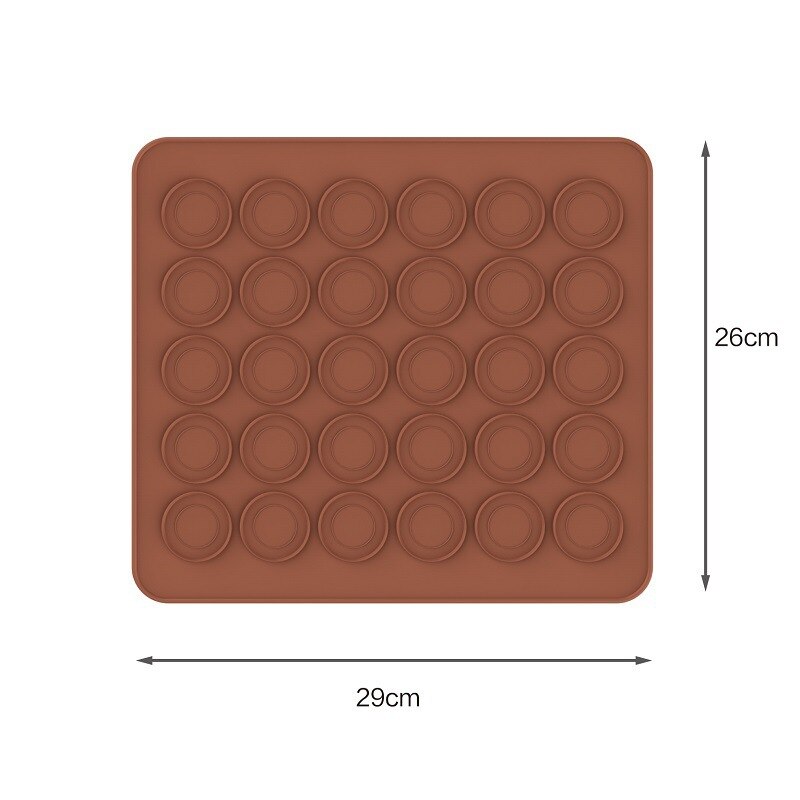 Macaron Mat Silicone Non-Stick Baking Mat 48/30 Ho... – Vicedeal
