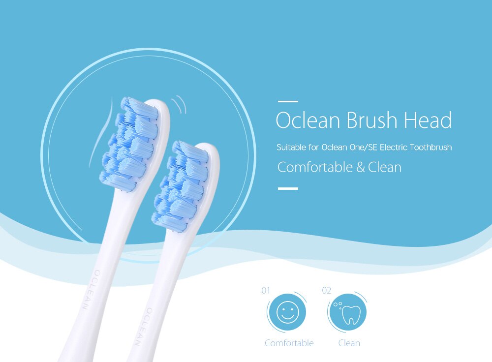 Original 2Pcs Oclean One/SE/Air/X Replacement Brus... – Grandado