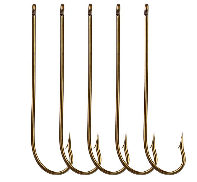 High Carbon Steel Fish hooks Long handle hook pesc... – Vicedeal