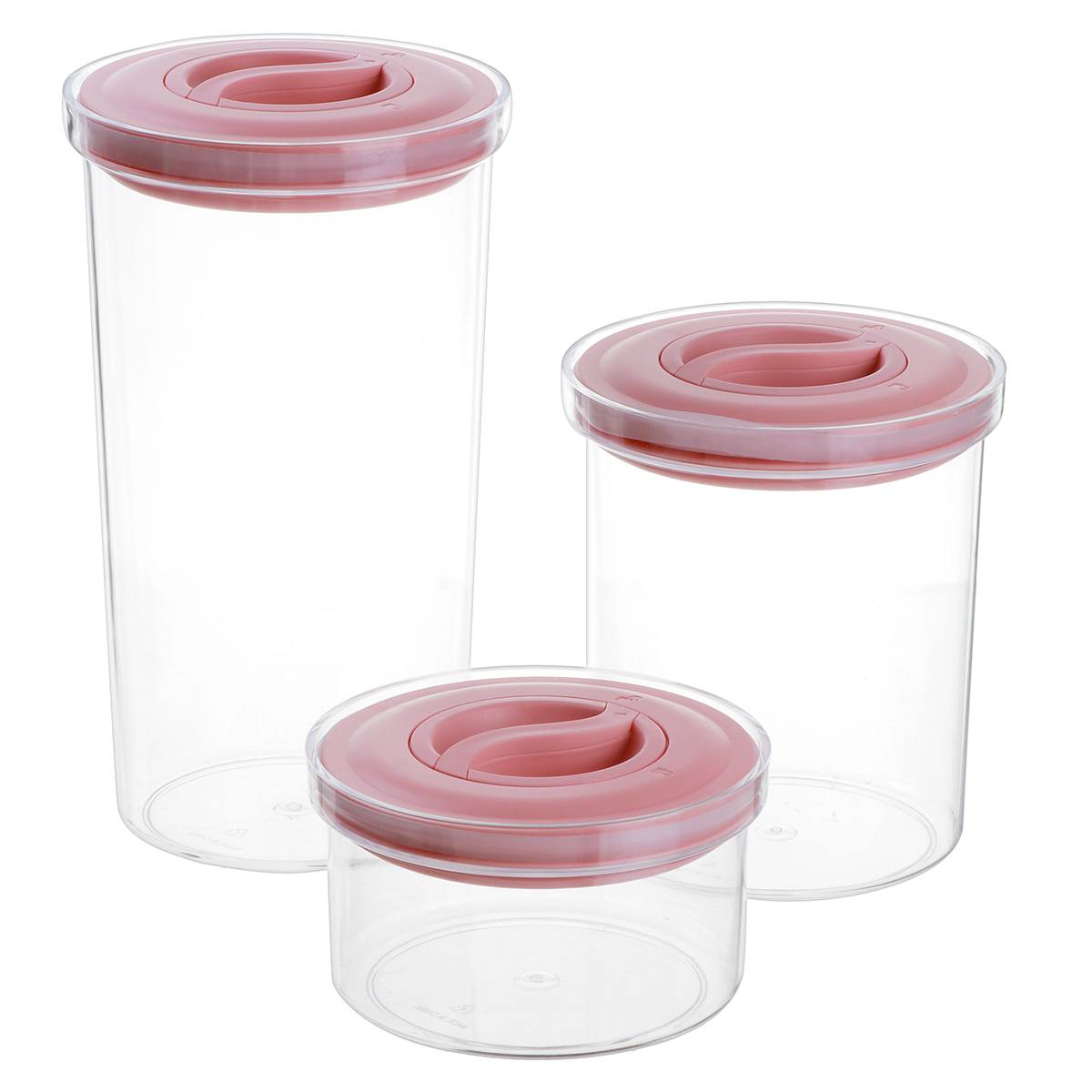 3Pcs Voedsel Container Voedsel Verzegeld Glas Tank... – Grandado