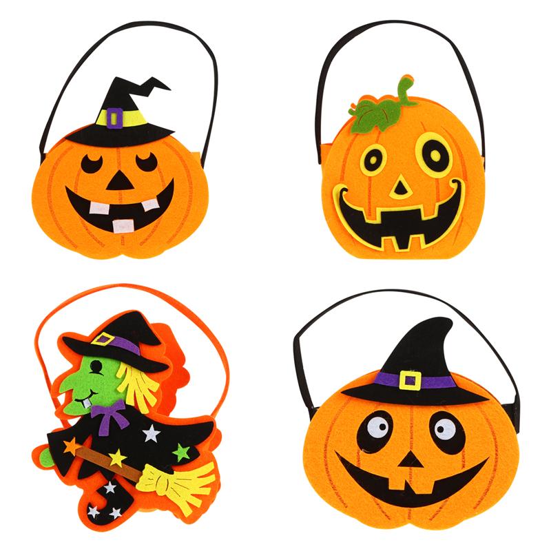 4pcs Halloween Candy Pouches Biscuit Snacks Decora... – Grandado