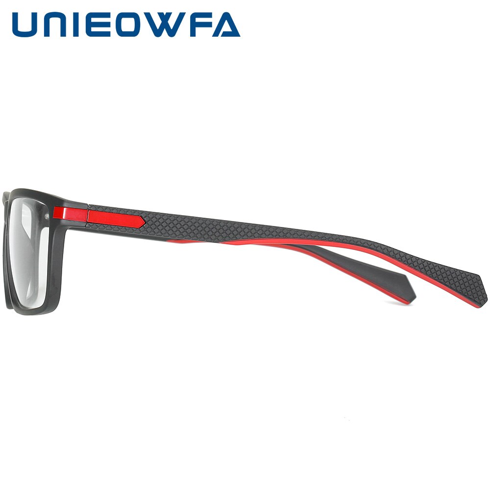UNIEOWFA Square Optical Glasses Men Frame Sports P... – Grandado