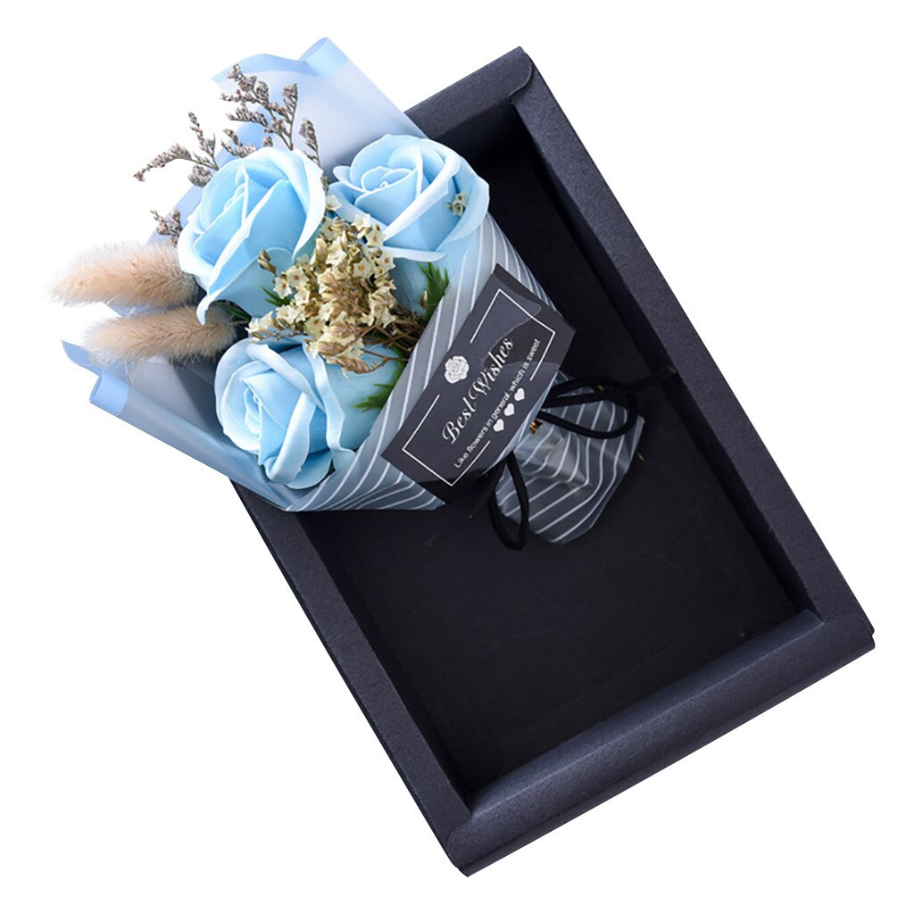 Flower Soap Rose Valentine's Day Diy Soap Flower R... – Grandado