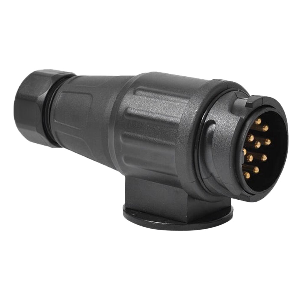 12V 13-Pin Trailer Plug Adapter 13-Pole Trailer El... – Grandado