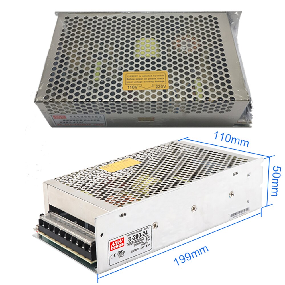 AC 110V-220V DC Switching Power Supply DC 24V 200W... – Grandado