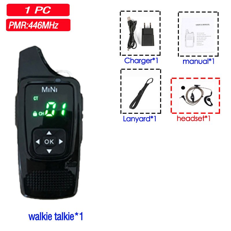 Micro USB Interphone HONGFENG 3A Mini Walkie Talki... – Grandado