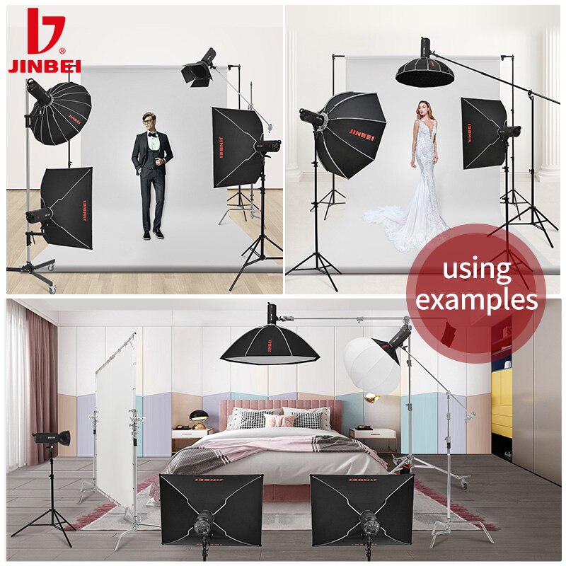 JINBEI Softbox Quick Open Photo Studio Equipment L... – Grandado