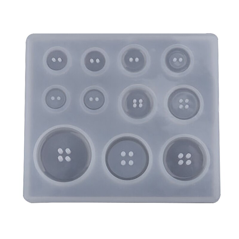 DIY Silicone Button Shaped Mold Epoxy Resin Jewelr... – Grandado