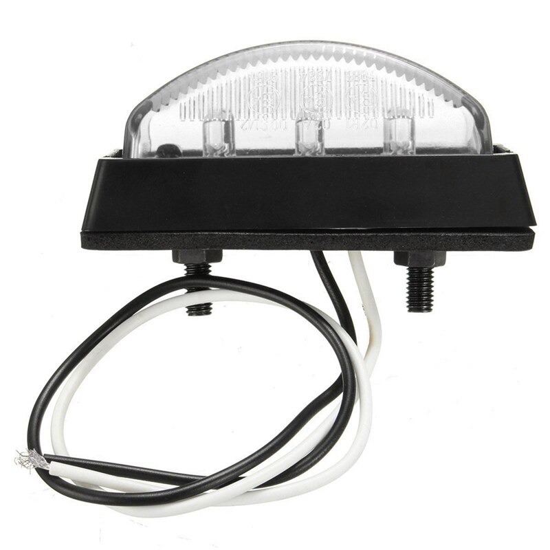 2Pcs 6 LEDs 12/24V White Front/Side Marker Light L... – Grandado