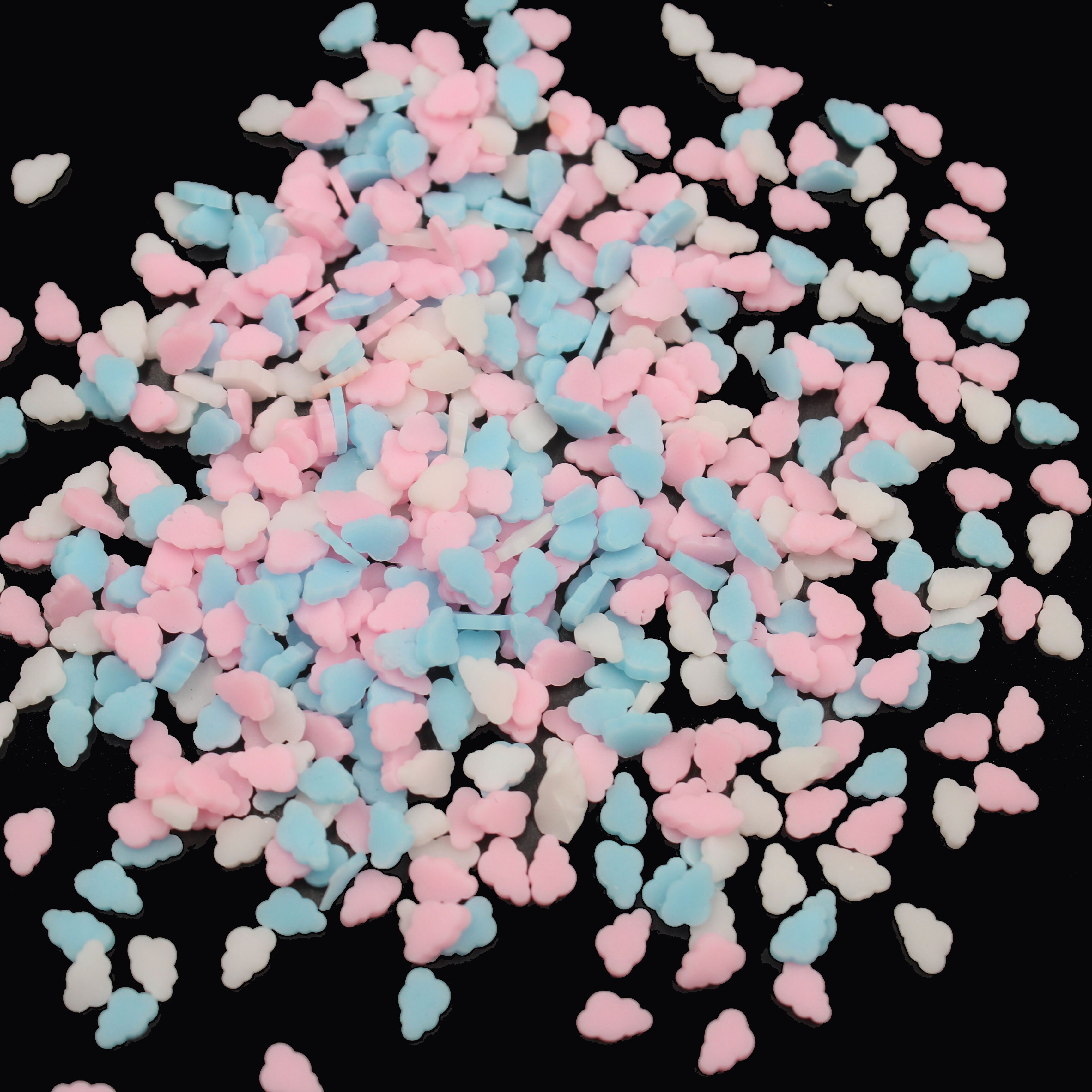 100g/lot Colorful Cloud Slices Polymer Clay Soft C... – Grandado