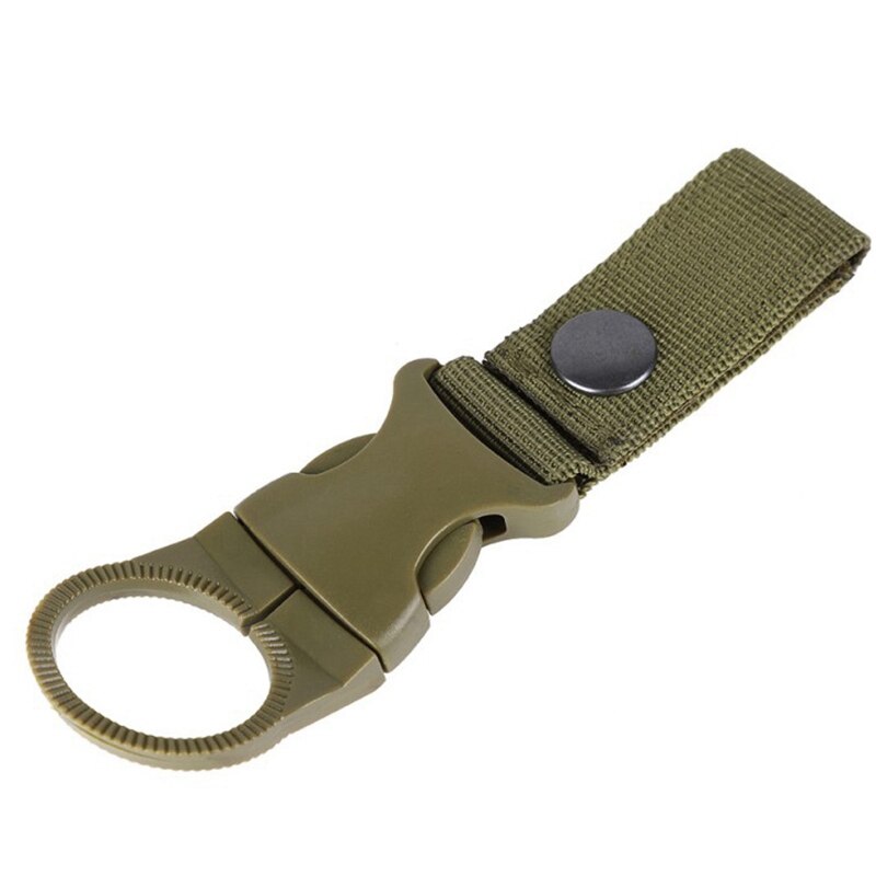 Outdoor Nylon Webbing Bottle Buckle Army Green – Vicedeal