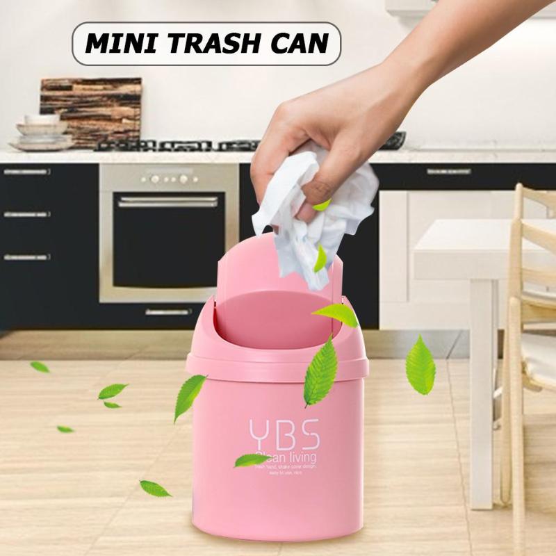 Cute Mini Waste BinsTrash Container Practical Port... – Vicedeal