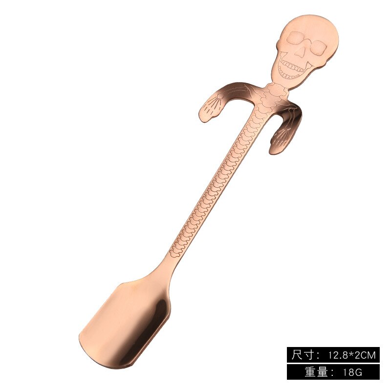 Skull Bone Scoop Coffee Spoon Stirring Teaspoon Te... – Grandado