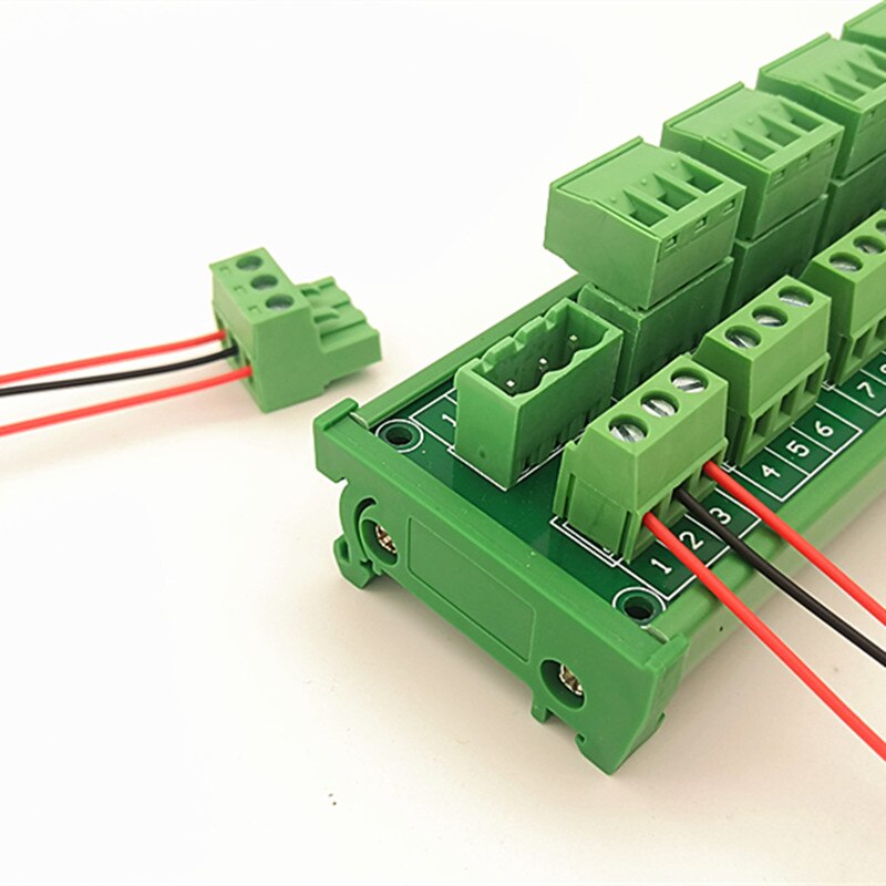 DIN Rail Mount 15A/300V 10x3Position Screw Termina... – Vicedeal