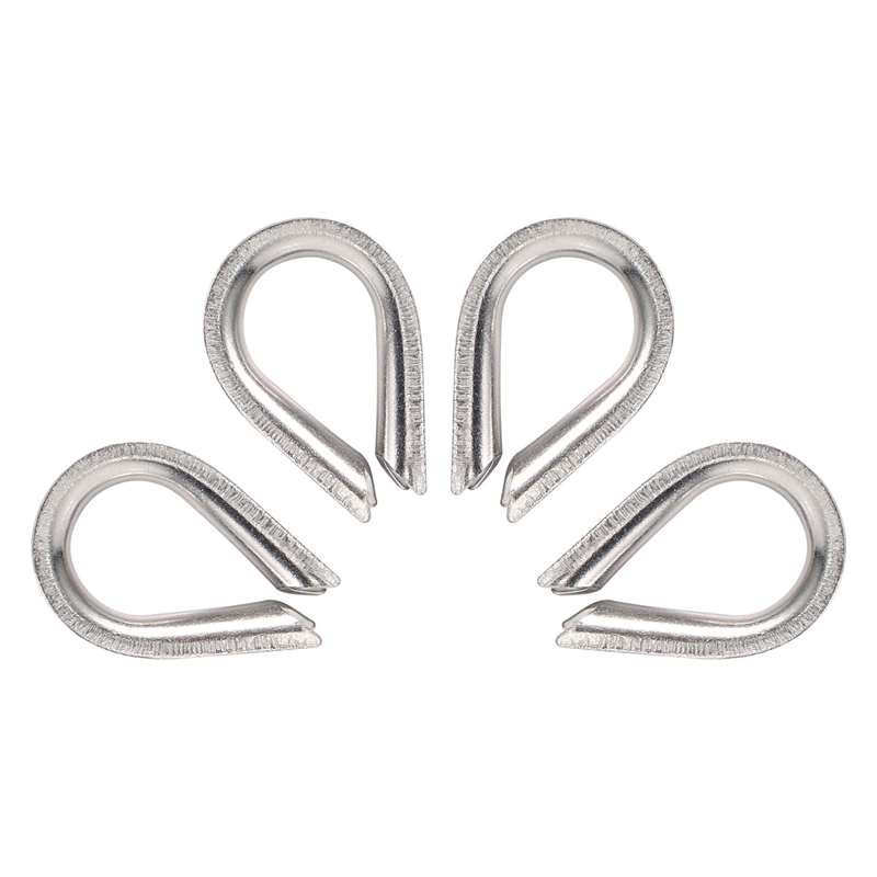 12 X Rvs-3Mm Draad Touw Lus Touw Vingerhoeden – Vicedeal