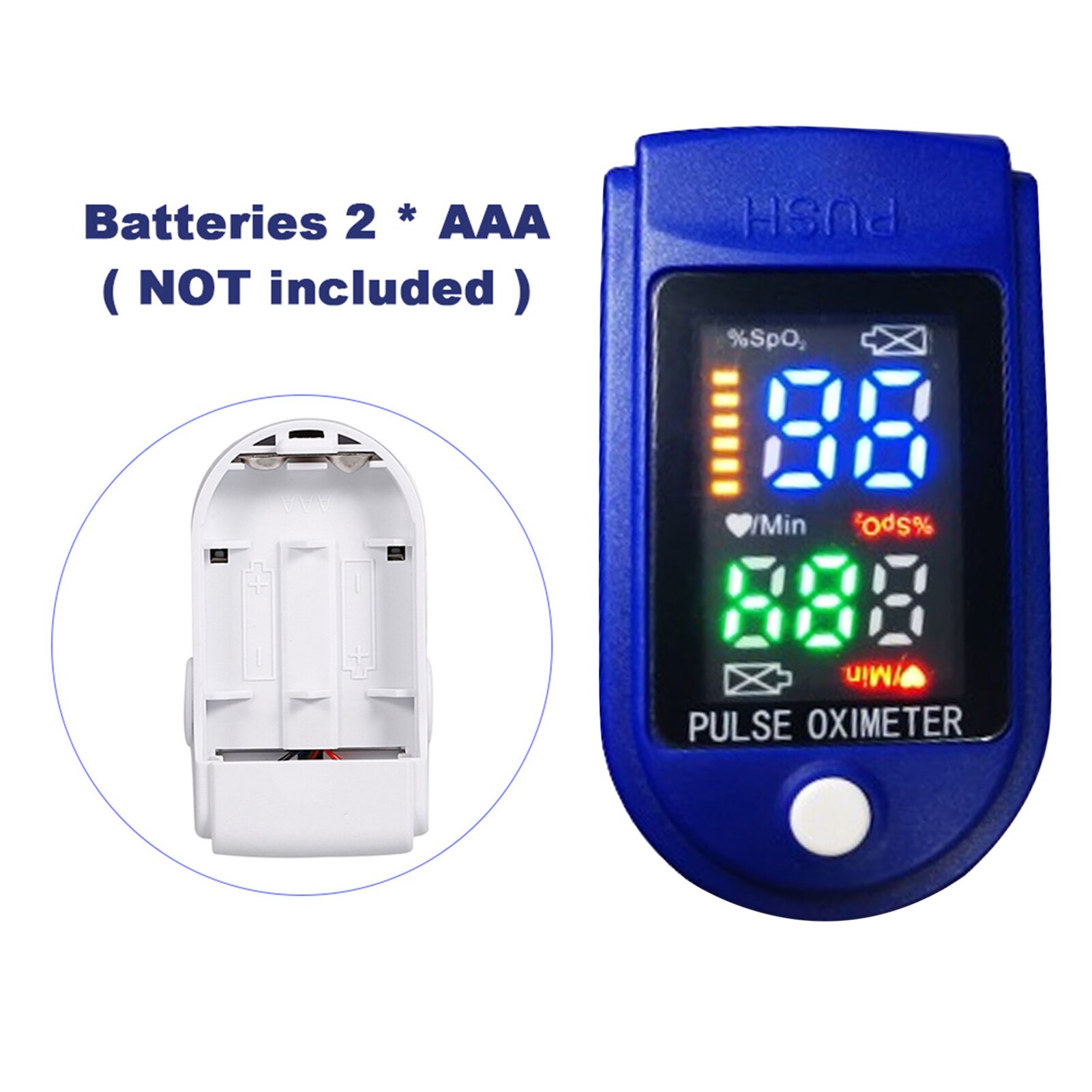 Finger Pulse Oximetry Digital Fingertip Pulse Oxim... – Grandado