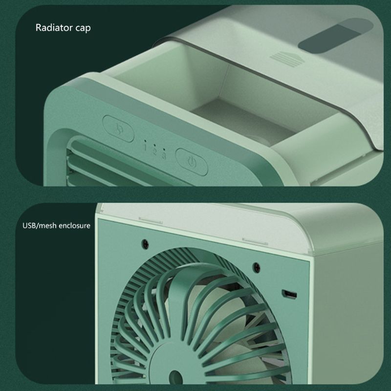 Portable Air Conditioner Fan Small Evaporative Air... – Vicedeal