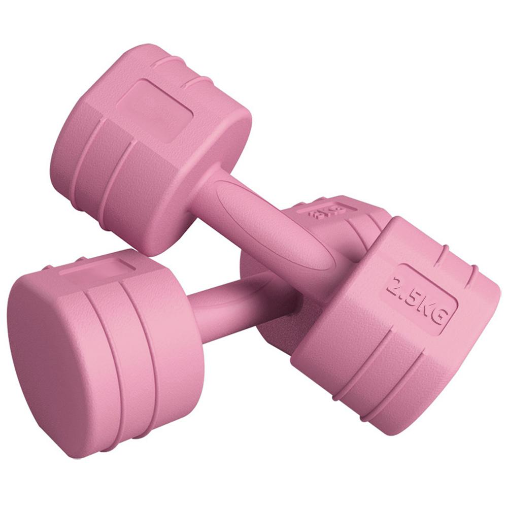 1 Pair Multifunctional Dumbbell Rubber Anti-Dumbbe... – Grandado