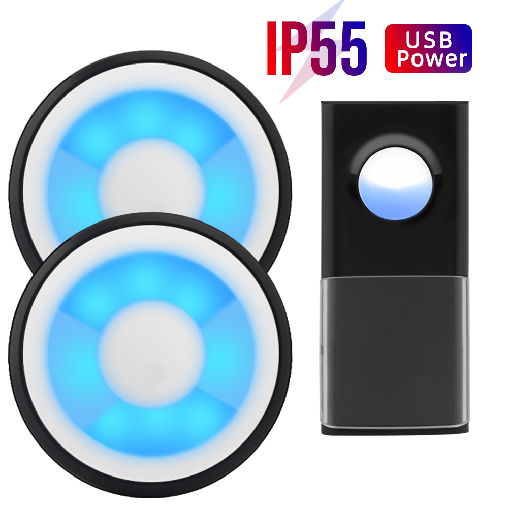 Wireless Ring Doorbell Home IP55 Waterproof Night ... – Vicedeal